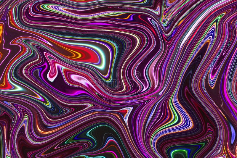 Creative Abstract Background of Acrylic Texture Stock Illustration ...