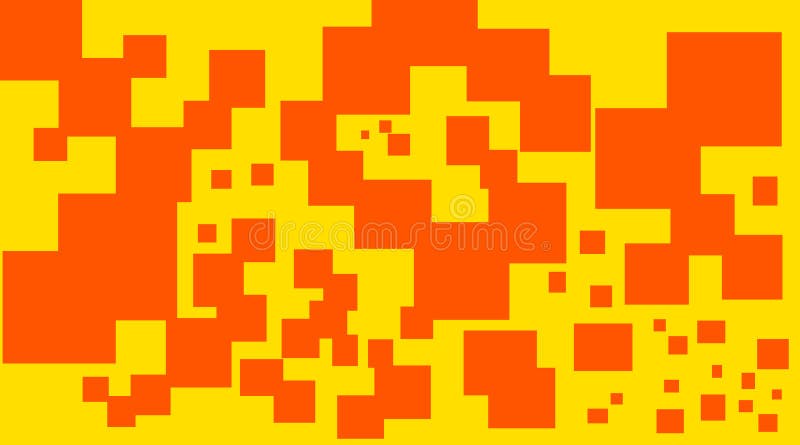 Creative Abstract Background Design Beautiful Yellow and Orange Square ...