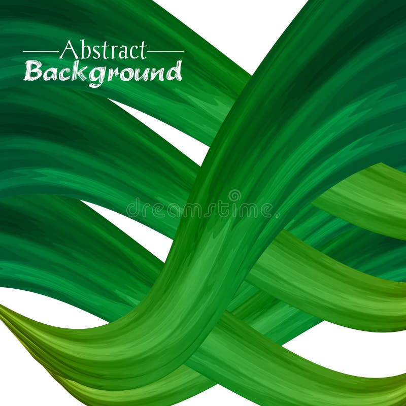 Creative Abstract Background for Your Design. Green Colors Stock Vector ...