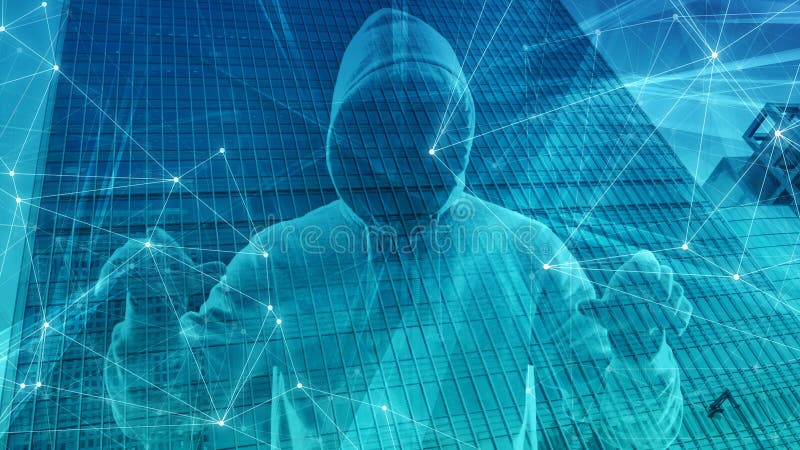 Cyber Space Concept Big Data Security Stock Photo - Image of virus, code: 74898216