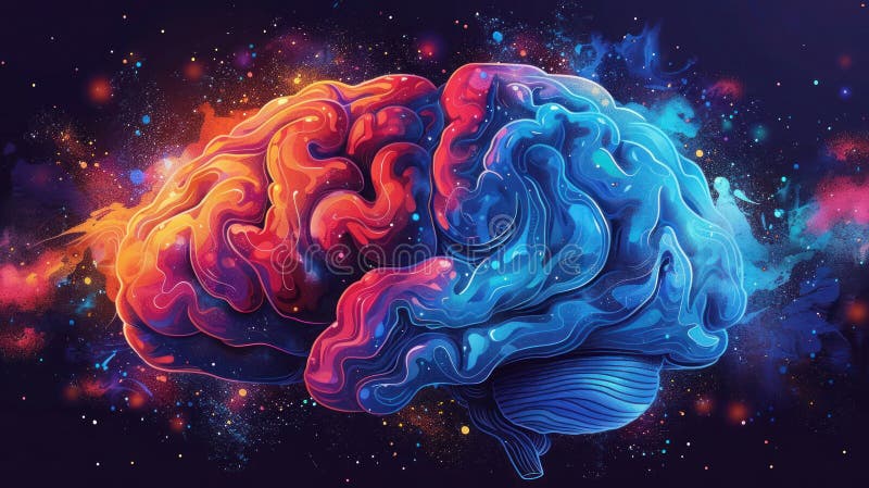 Creative Abstract Brain Logo Design Concept in Vector Format for ...