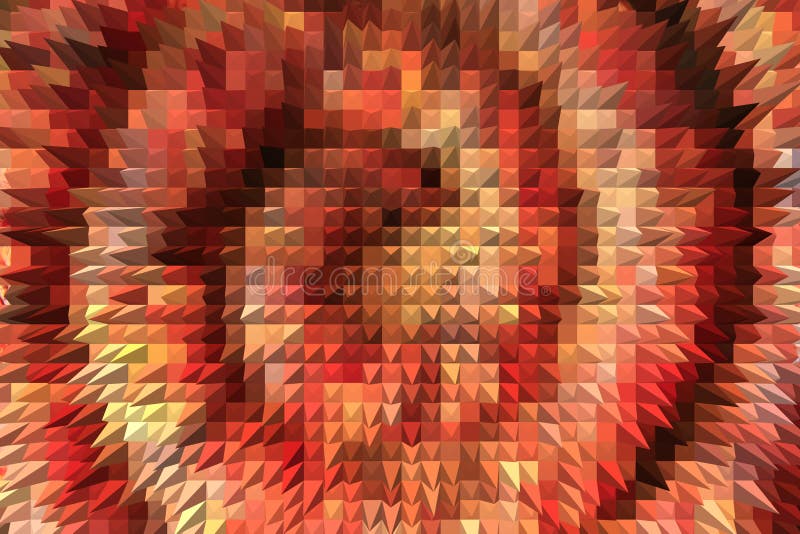 Creative Abstract Brown Texture Stock Illustration - Illustration of ...