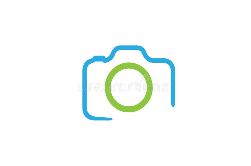 Creative Abstract Camera Logo Design Symbol Vector Illustration Stock ...
