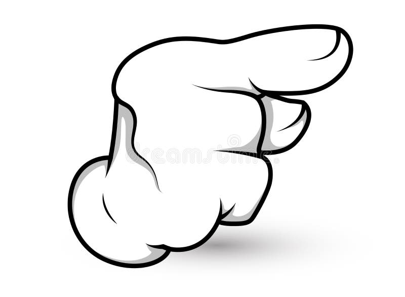 Cartoon Finger Pointing Stock Illustrations – 27,720 Cartoon Finger ...