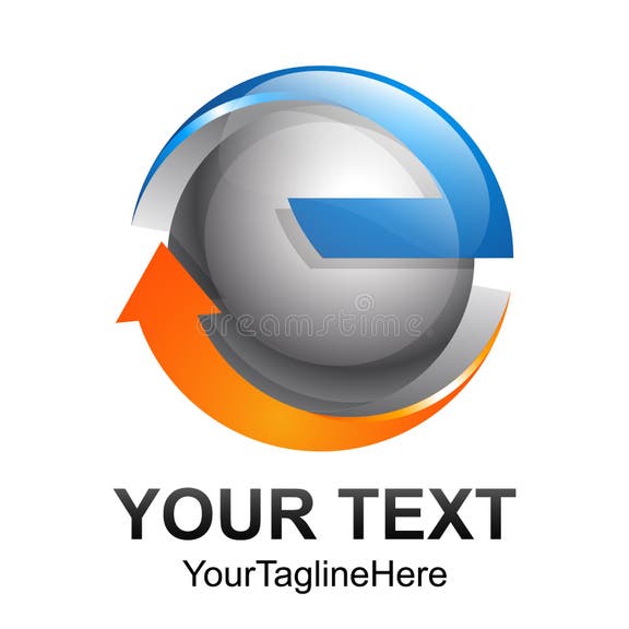 Creative Abstract 3d Sphere Arrow Up Vector Logo Design Template Stock ...