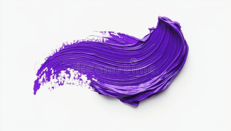 A Creative Abstract Digital Art Studio Showcases a Vibrant Purple Paint Splash Stock Image ...
