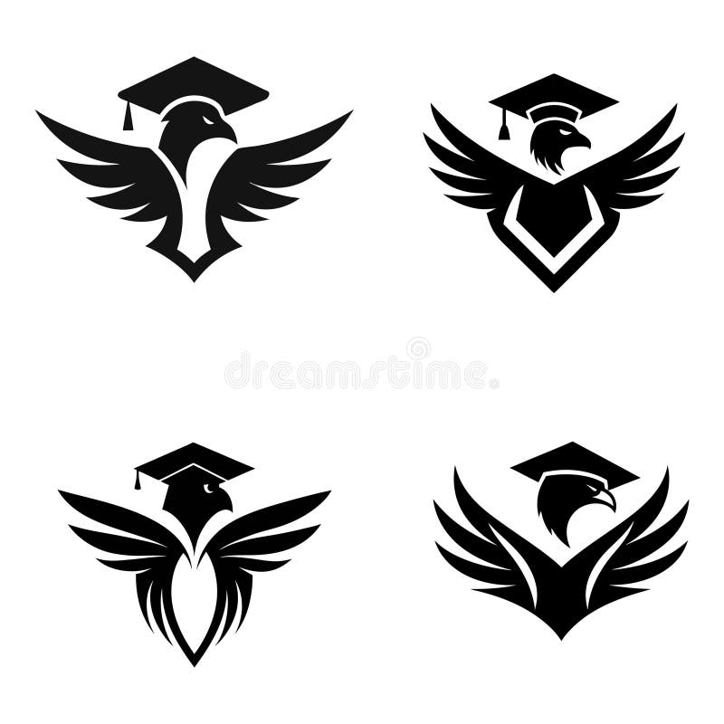 Graduation Hat Logos Stock Illustrations – 360 Graduation Hat Logos ...