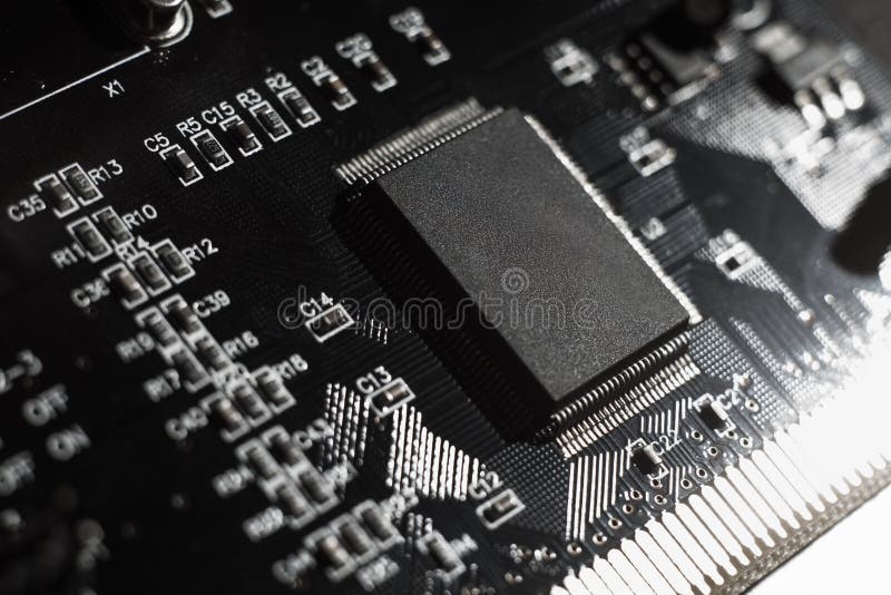 Creative Abstract Electronic Industry Business Technology Concept ...