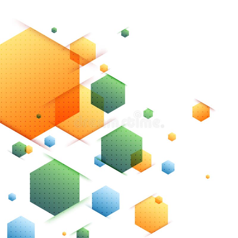 Creative Abstract Geometric Background. Stock Illustration ...