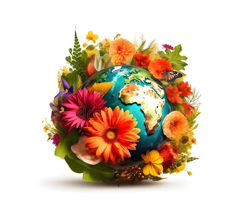 Creative Abstract Global Ecology and Environment Protection Business ...