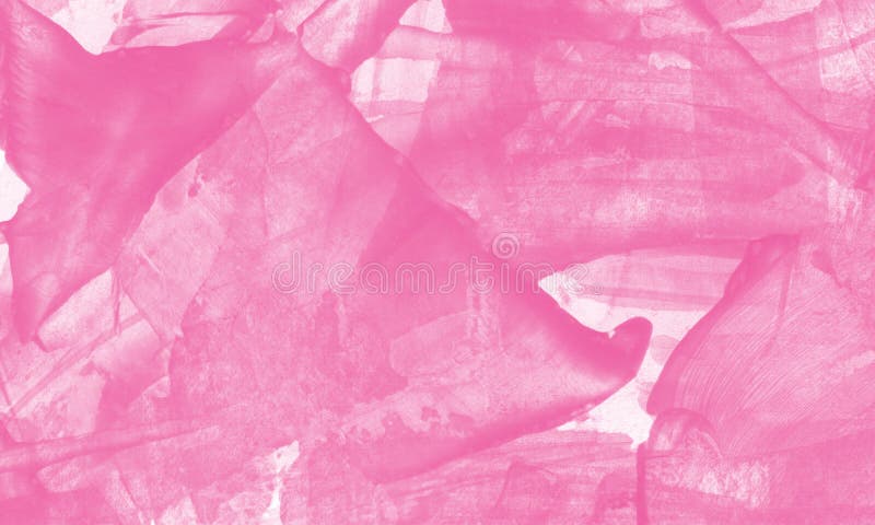 Creative Abstract Hand Painted Background with Neon Pink Color Stock ...