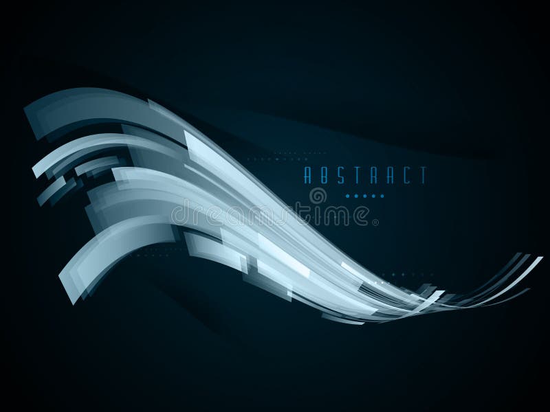 Creative Abstract Hi-tech Background. Stock Illustration - Illustration ...