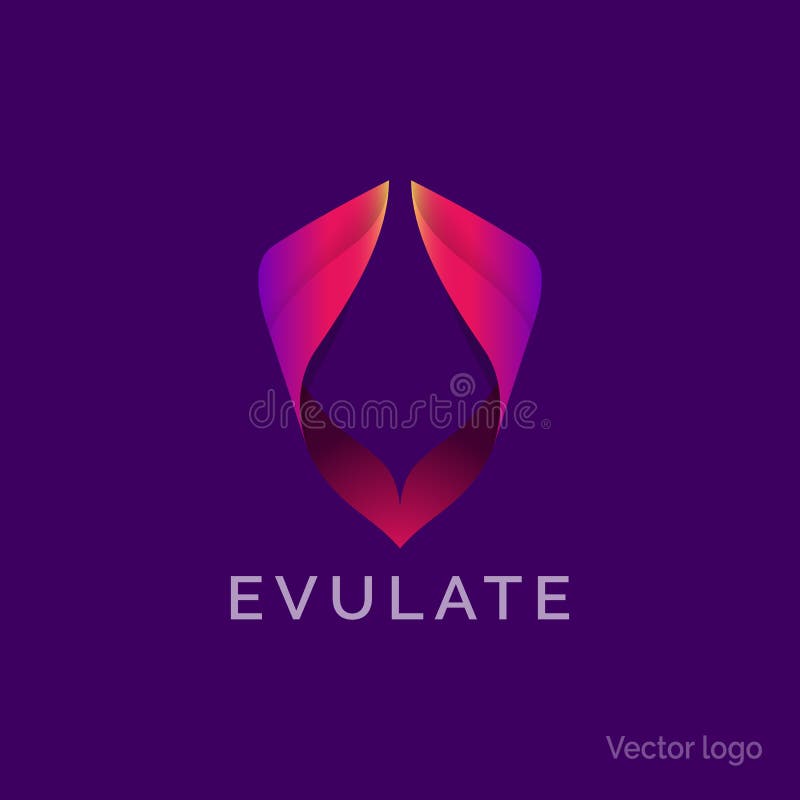 Creative Abstract Inspiration Vector Logo Design Template. Vector ...