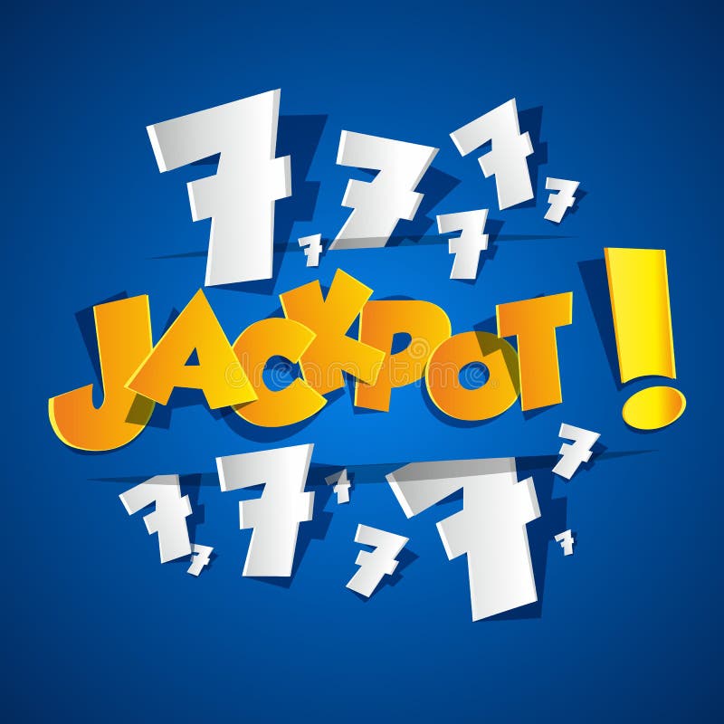Jackpot Logo stock vector. Illustration of slot, fortune - 7678731