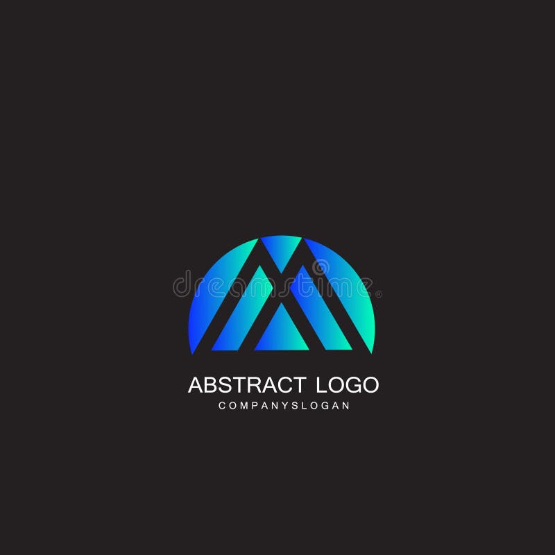 Creative Abstract Logo stock vector. Illustration of signage - 263339596