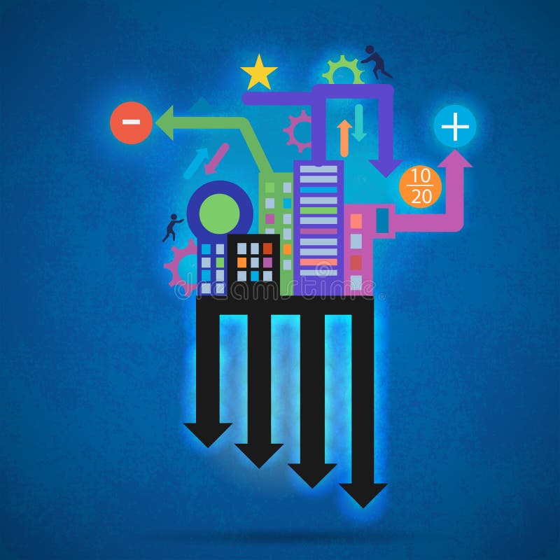 Creative Abstract Modern Creative Vector Info Graphics. Stock Vector ...