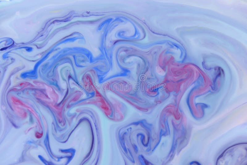 Creative with Abstract Painted Waves Stock Illustration - Illustration ...