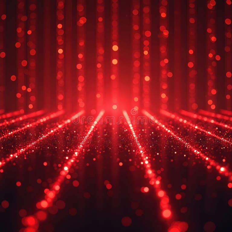 Creative Abstract Photorealistic Texture of Vibrant Red LED Screen ...