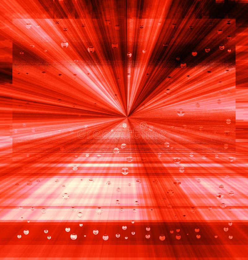 Creative Abstract Red Background, Explosion or Energy and Flying Stock ...