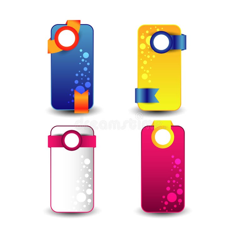 Creative, Abstract Standard Size Web Banner or Headers for Ads Stock ...