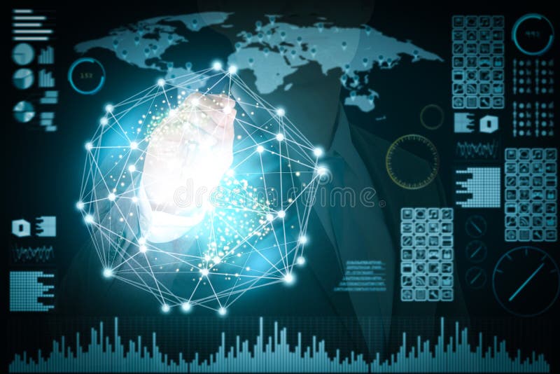 Creative Abstract Technology Background, Innovative, Idea and ...