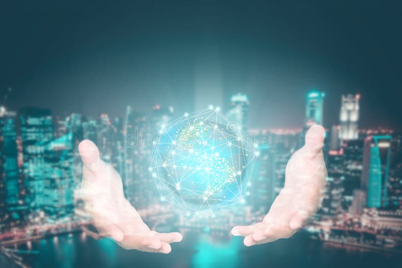 Creative Abstract Technology Background, Innovative, Idea and ...