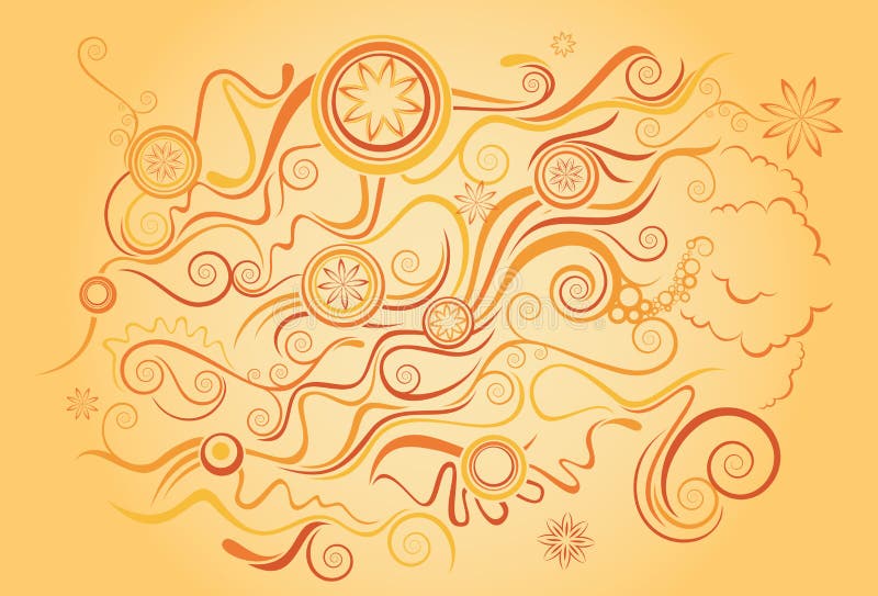 Creative abstract texture stock illustration. Illustration of spring ...