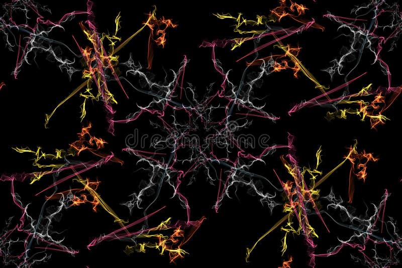 Silk Symmetry Seamless Pattern Series Stock Illustrations – 640 Silk ...