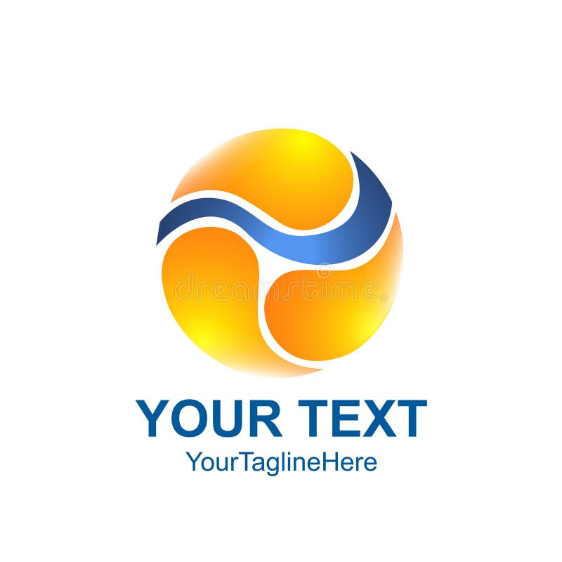 Triple yin yang symbol stock vector. Illustration of harmony - 207009989