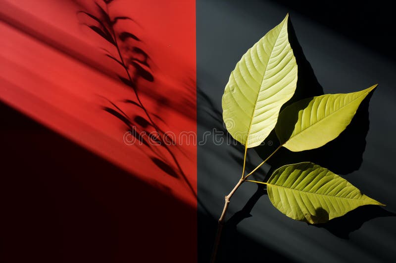 Creative Abstract Vision Photo Expressing Duality of Nature. Generative ...