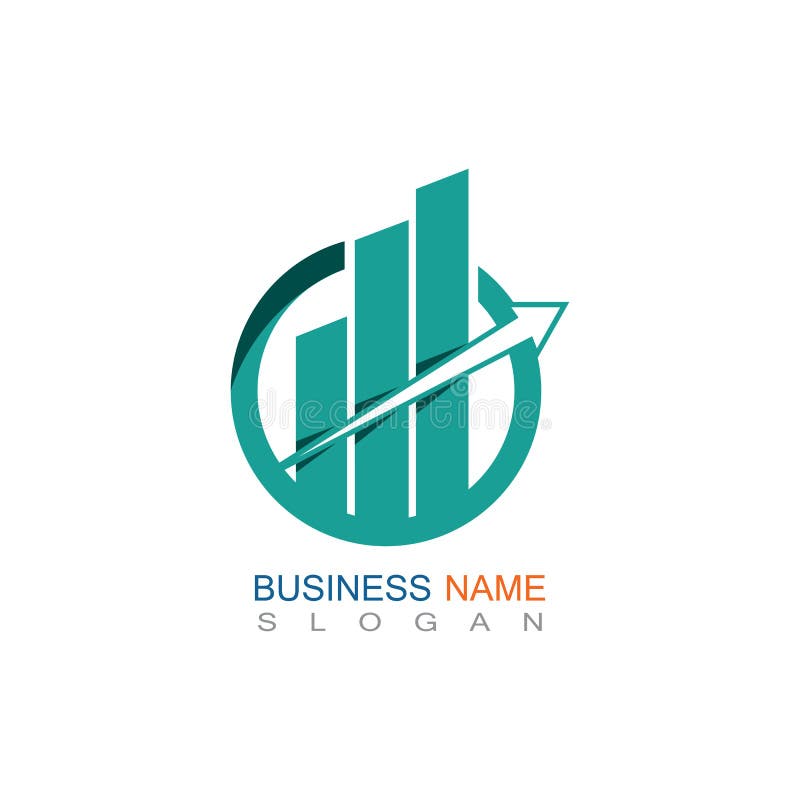Creative Accounting Concept Logo Design Template Stock Vector ...