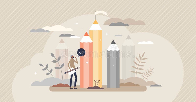 Creative Achievement and Education Skill Reach Success Tiny Person ...