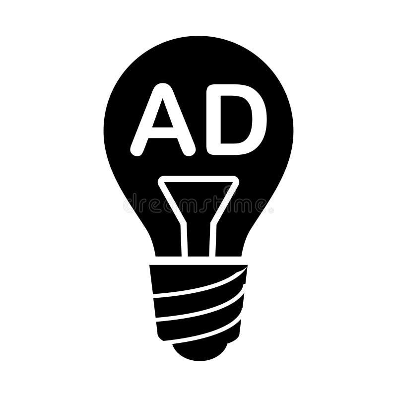 Creative Ads Icon stock vector. Illustration of promotion - 308135054