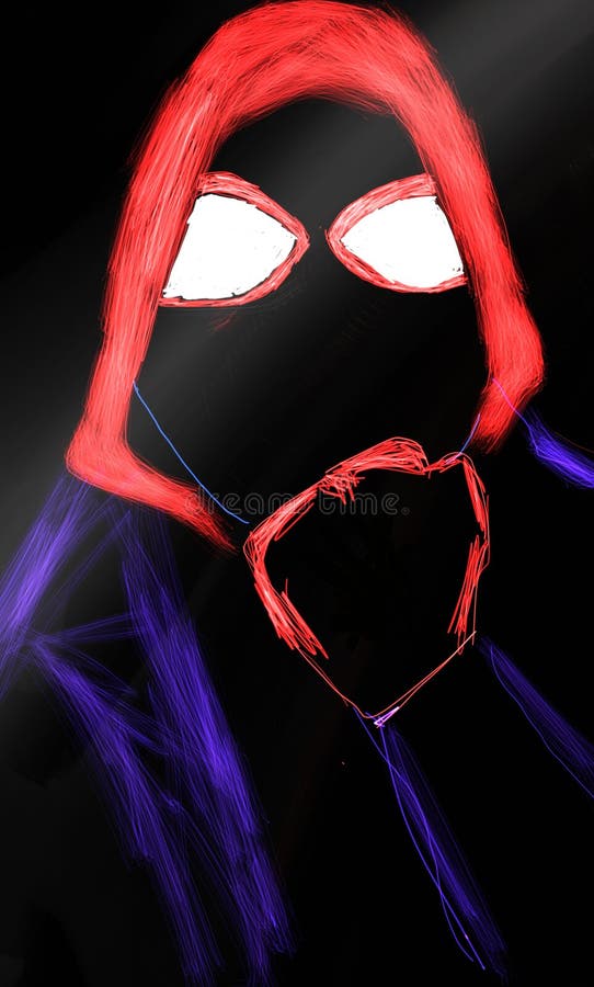 Creative Advance Design Drawing of a Man Stock Illustration ...