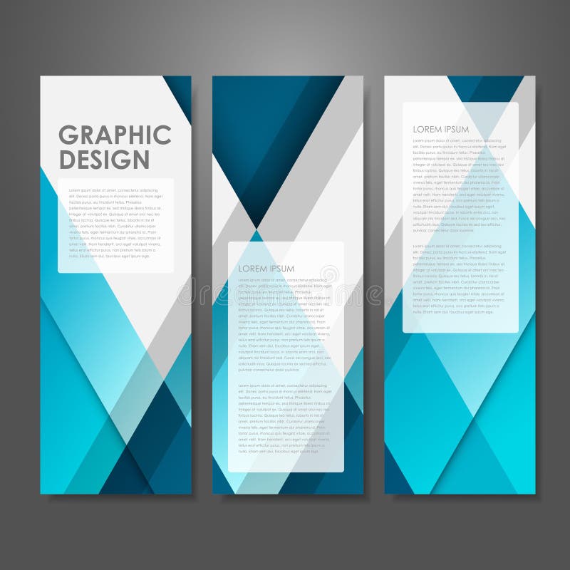 Blue Business Brochure Flyer Leaflet Presentation Card Template ...