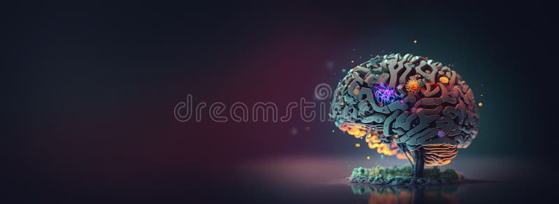 Artificial Intelligence Development Concept. AI Generated Stock ...