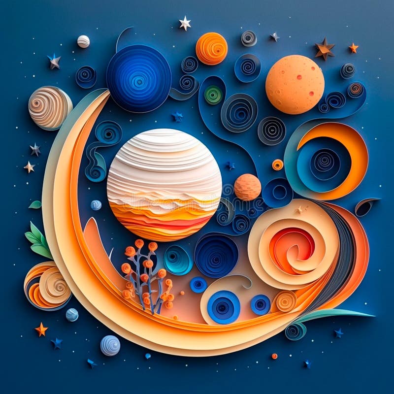 Creative AI Enhanced Illustration Unveiling the Mysteries of Space ...