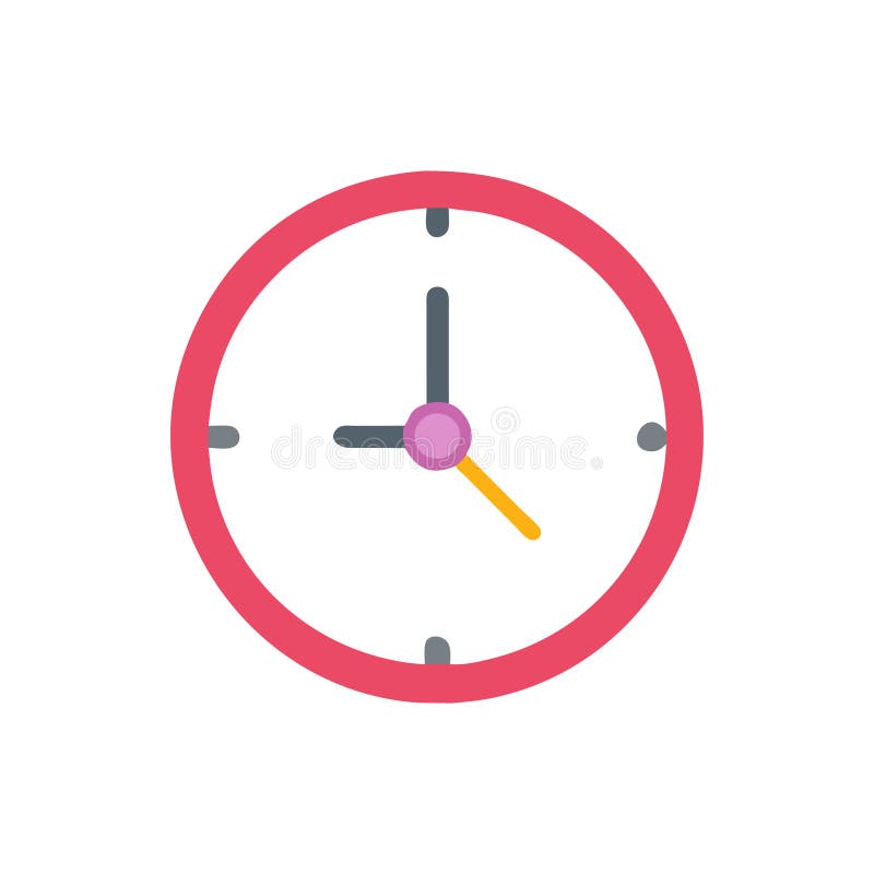 Creative Analog Clock Design for Art Stock Vector - Illustration of ...