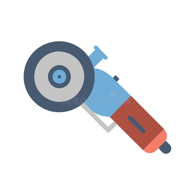 Creative Angle Grinder Design Graphic Stock Illustration - Illustration ...