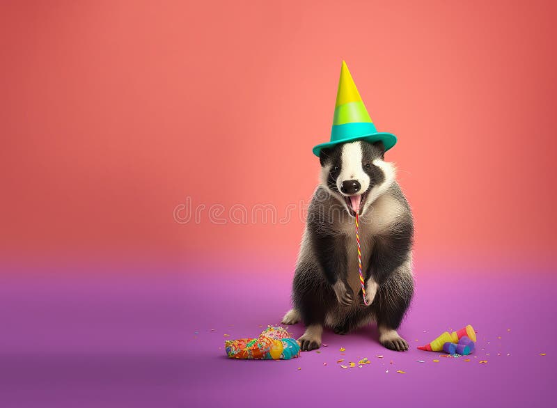 Birthday Badger Stock Illustrations – 259 Birthday Badger Stock ...