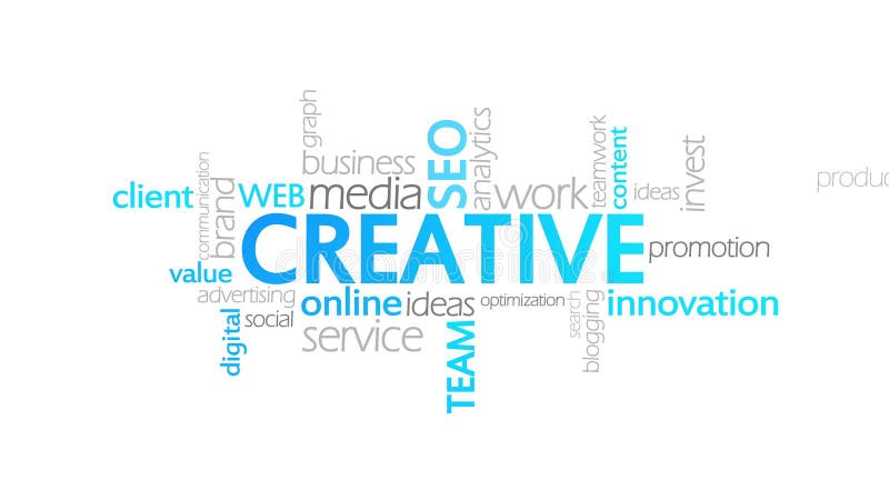 Creative, Animated Typography Stock Video - Video of creative, slide ...