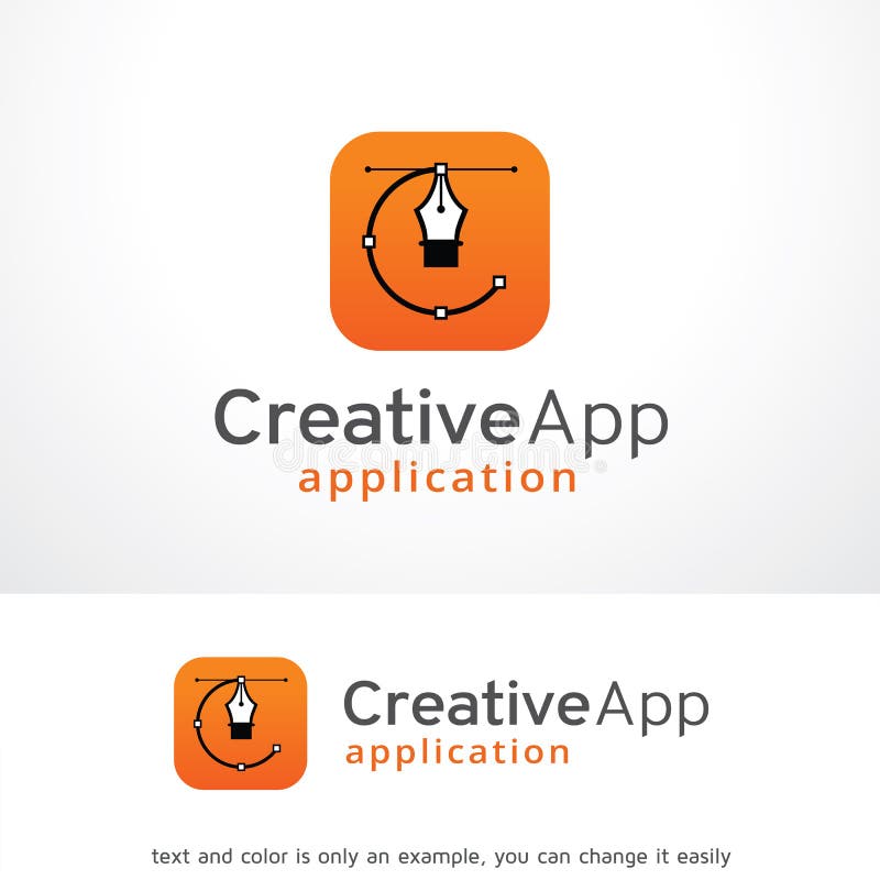 Creative App Logo Template Design Vector, Emblem, Design Concept ...
