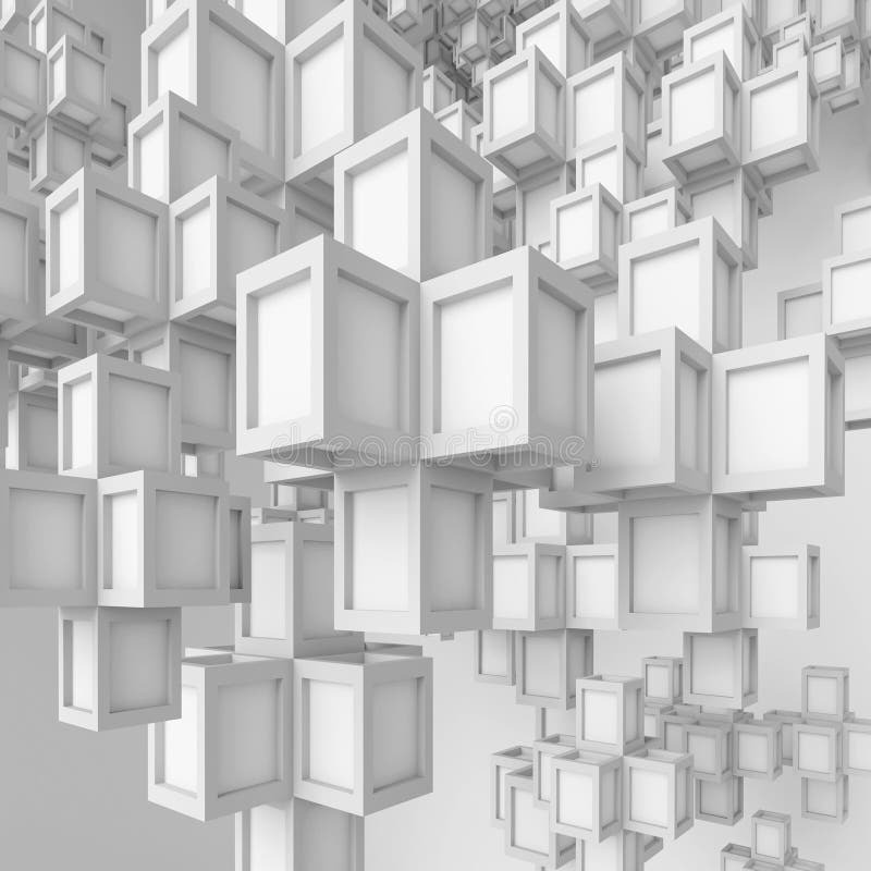 Creative Architecture Concept Stock Illustration - Illustration of ...