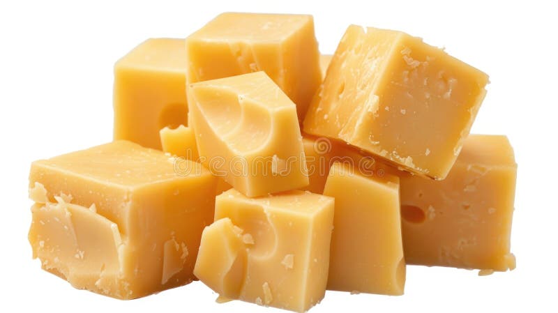 A Creative Arrangement of Cheese Slices Forming a Tower Stock Photo ...