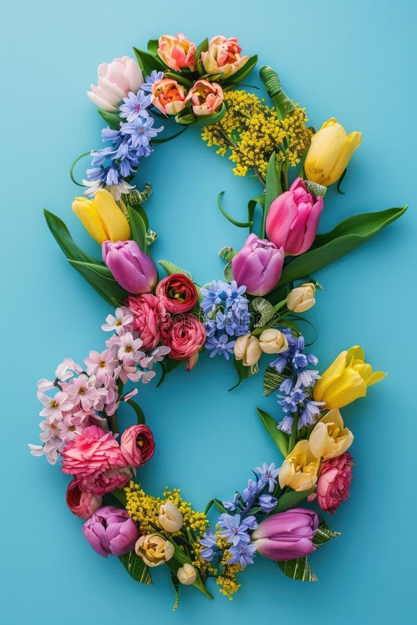 674 Number 8 Shape Flowers Stock Photos - Free & Royalty-Free Stock ...