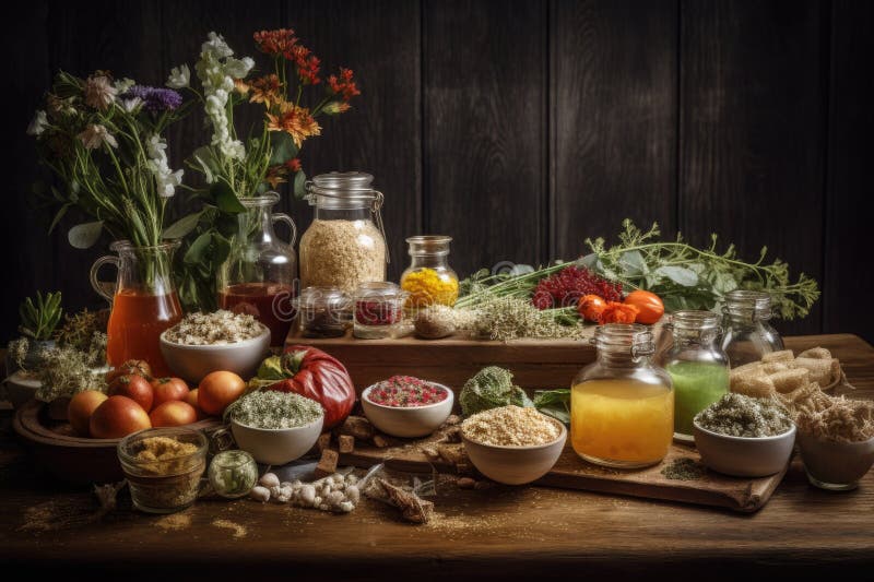 Creative Arrangement of Ingredients and Food Styling for Stunning ...