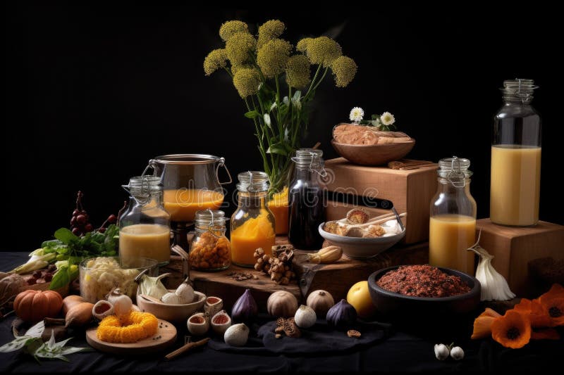 Creative Arrangement of Ingredients and Food Styling for Stunning ...