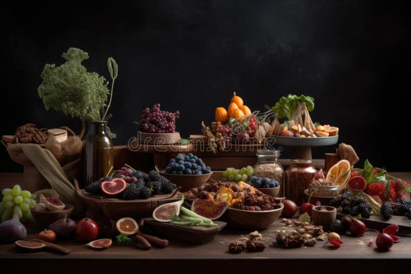 Creative Arrangement of Ingredients and Food Styling for Stunning ...
