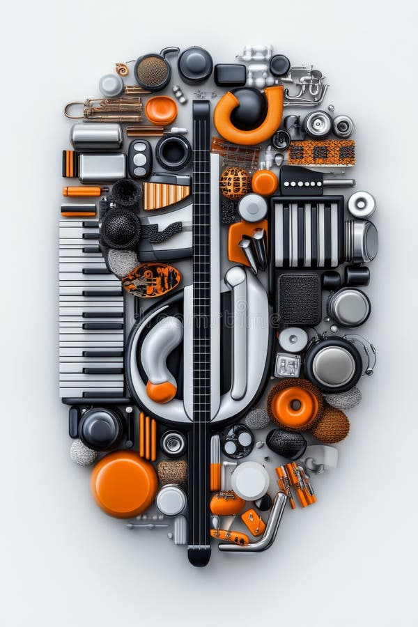 Musical Instruments Black Background Stock Illustrations – 5,161 ...