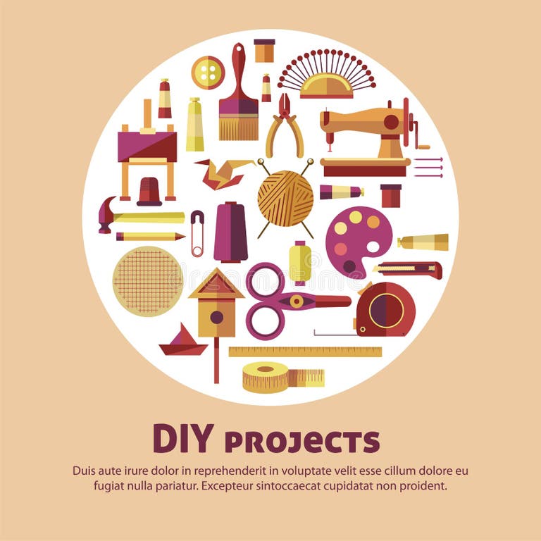 Craft Diy Workshop Stock Illustrations – 4,802 Craft Diy Workshop Stock ...